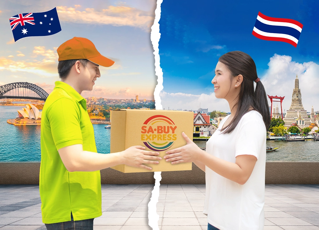 บริการส่งของออสเตรเลียกลับไทย | Sabuy Express